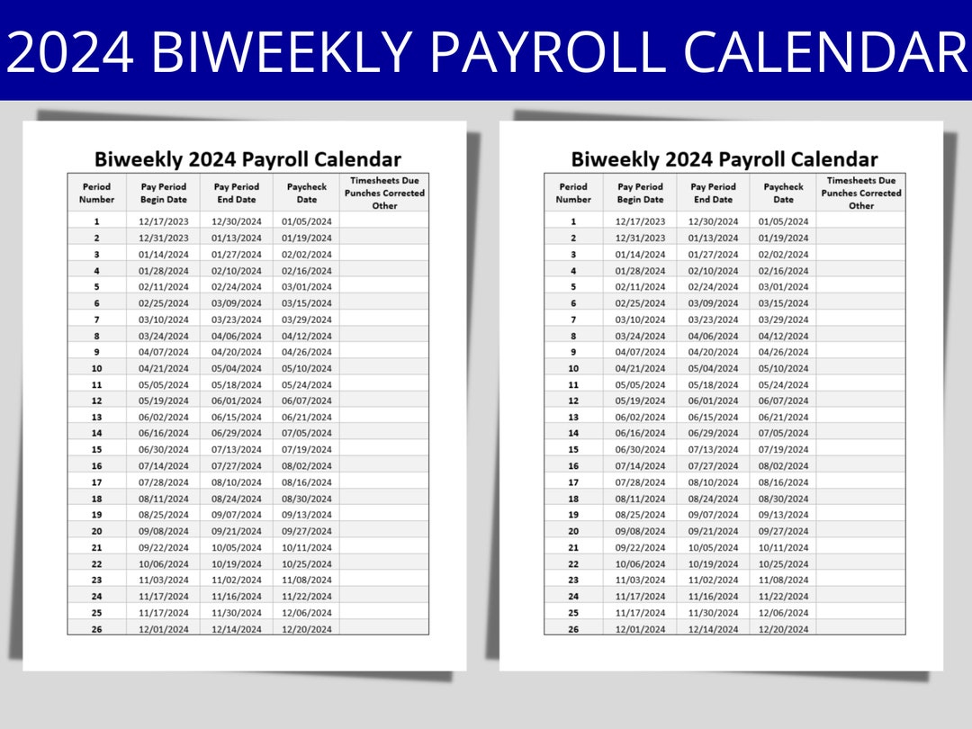 Pay Period 2024 Biweekly Timesheet Tobey Ardella